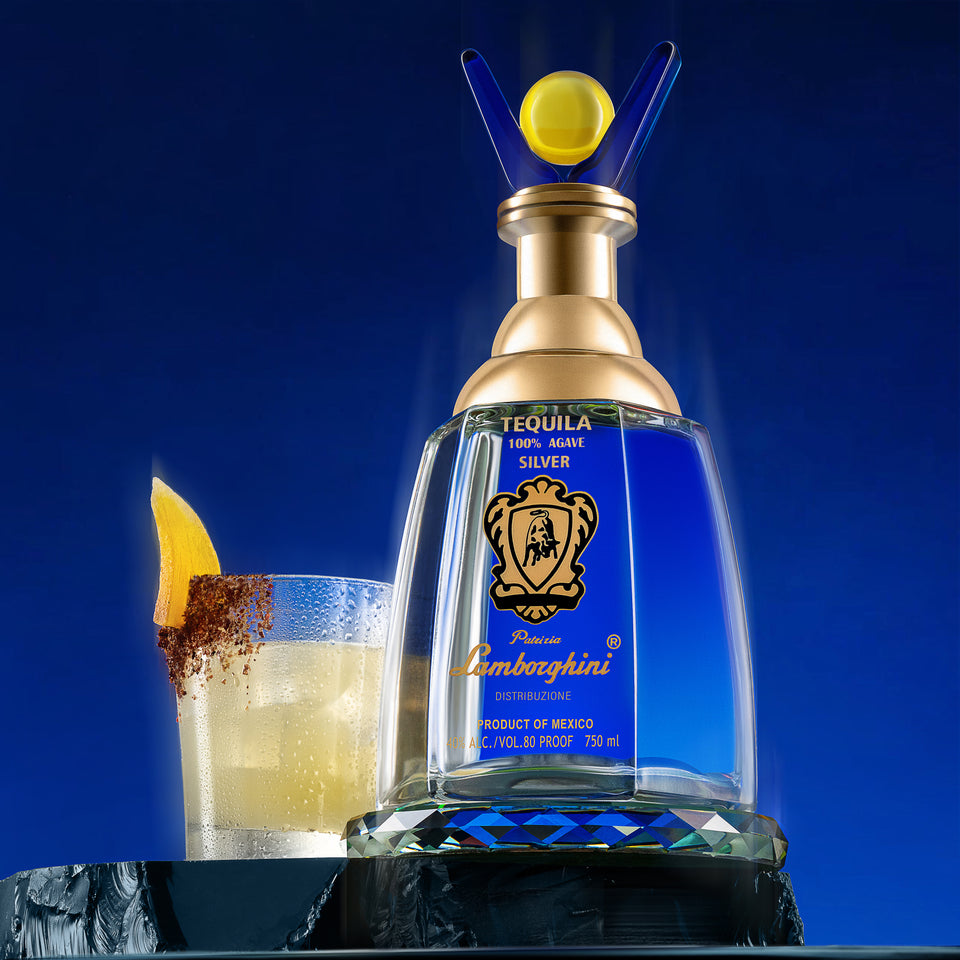 Tequila Patrizia Lamborghini Trio - ANEJO, REPOSADO & SILVER | 100% Ag ...